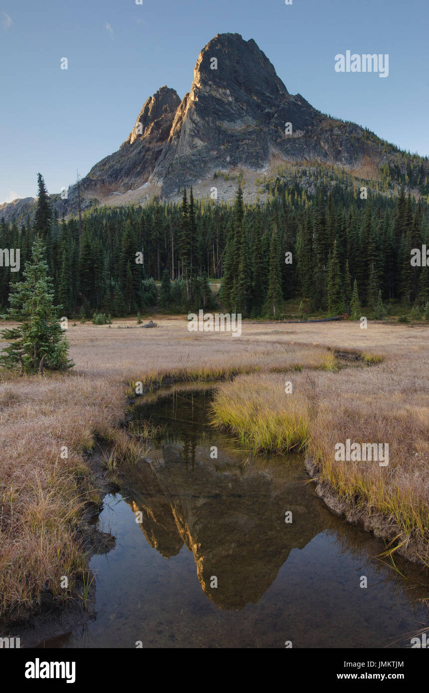 Liberty bell mountain washington pass hi-res stock photography and ...