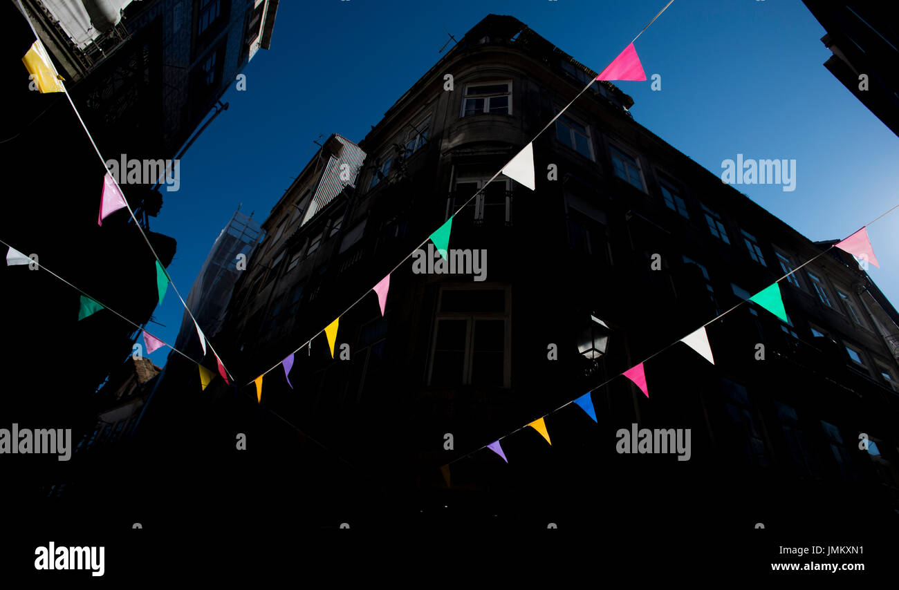 Flags in porto hi-res stock photography and images - Alamy