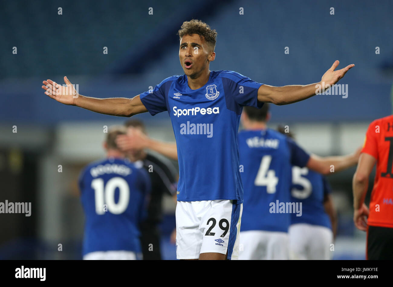 Everton's Dominic Calvert-Lewin during the UEFA Europa League ...