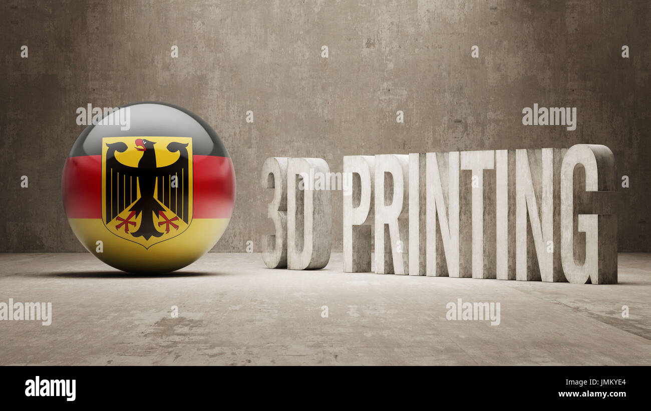 Germany High Resolution 3d Printing Concept Stock Photo - Alamy
