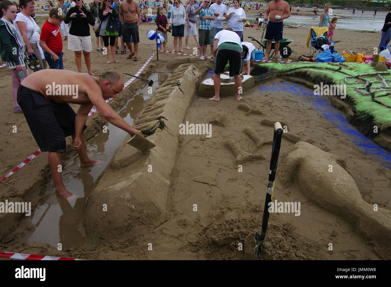 Devon sand art hi-res stock photography and images - Alamy