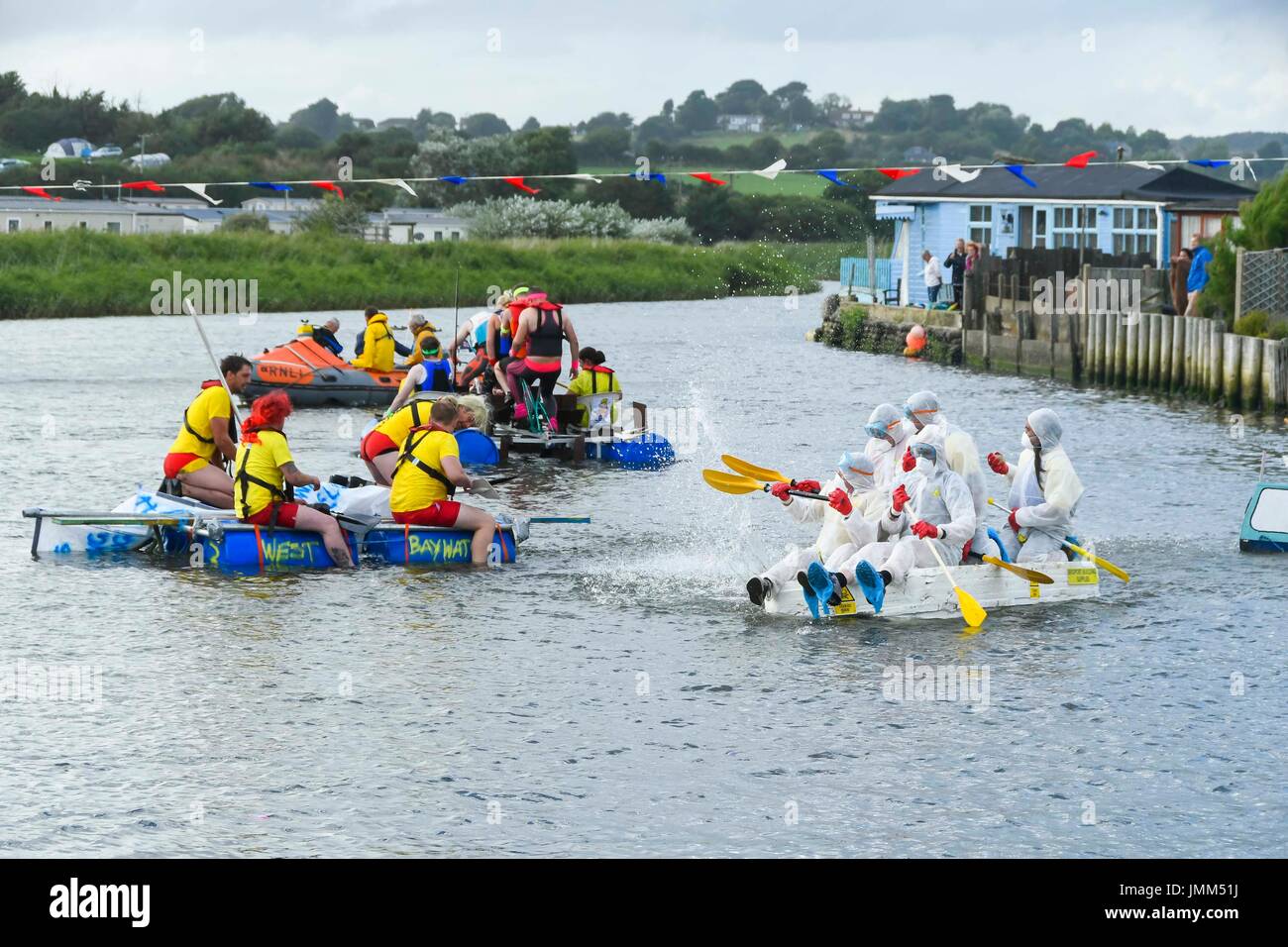 Pleasure boats on river wear hi-res stock photography and images - Alamy