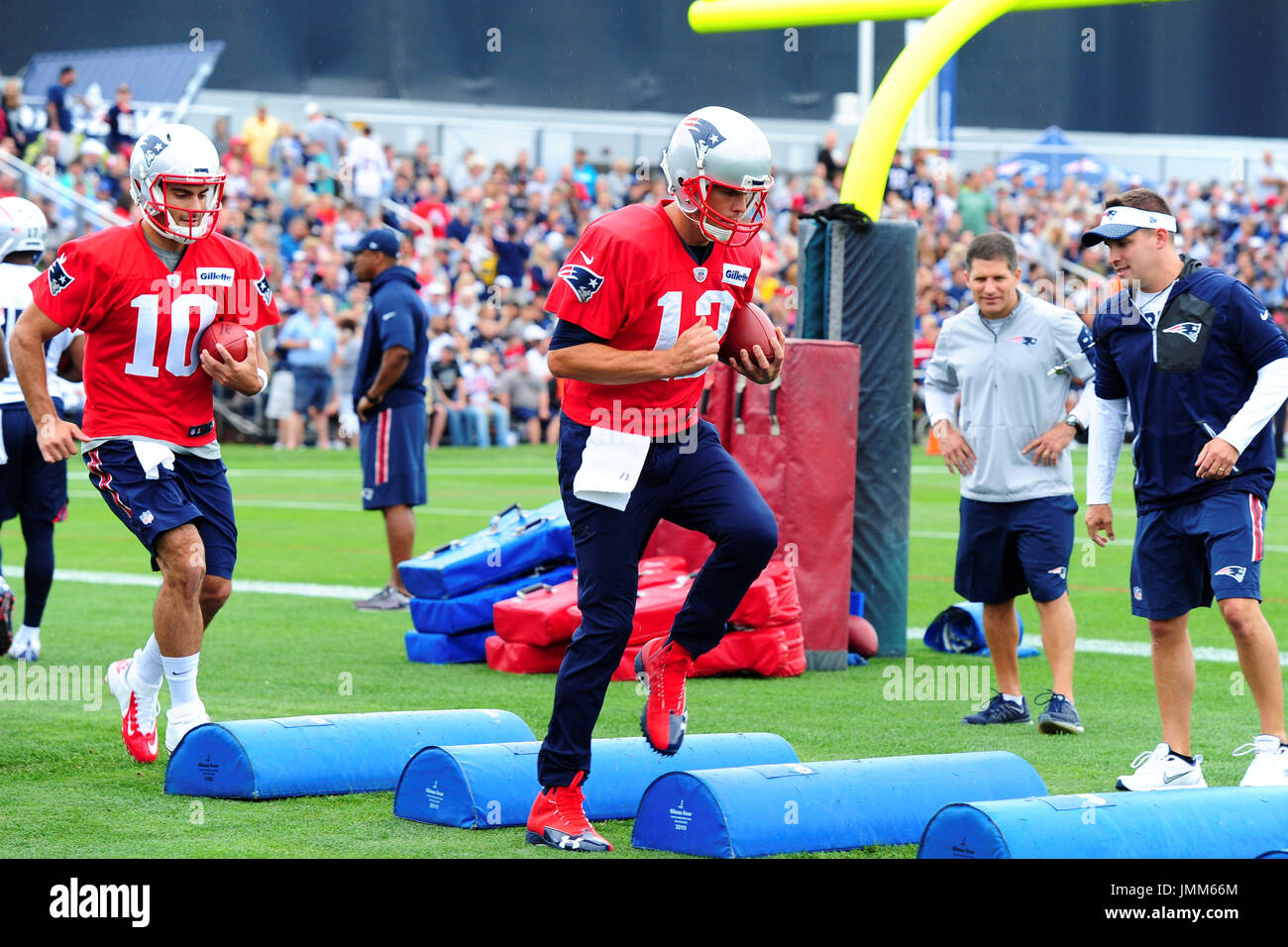 Foxborough, Massachusetts, USA. 27th July, 2017. New England Patriots ...