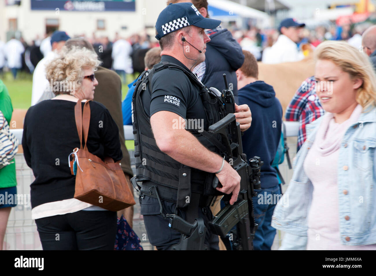 Welsh armed police hi-res stock photography and images - Alamy