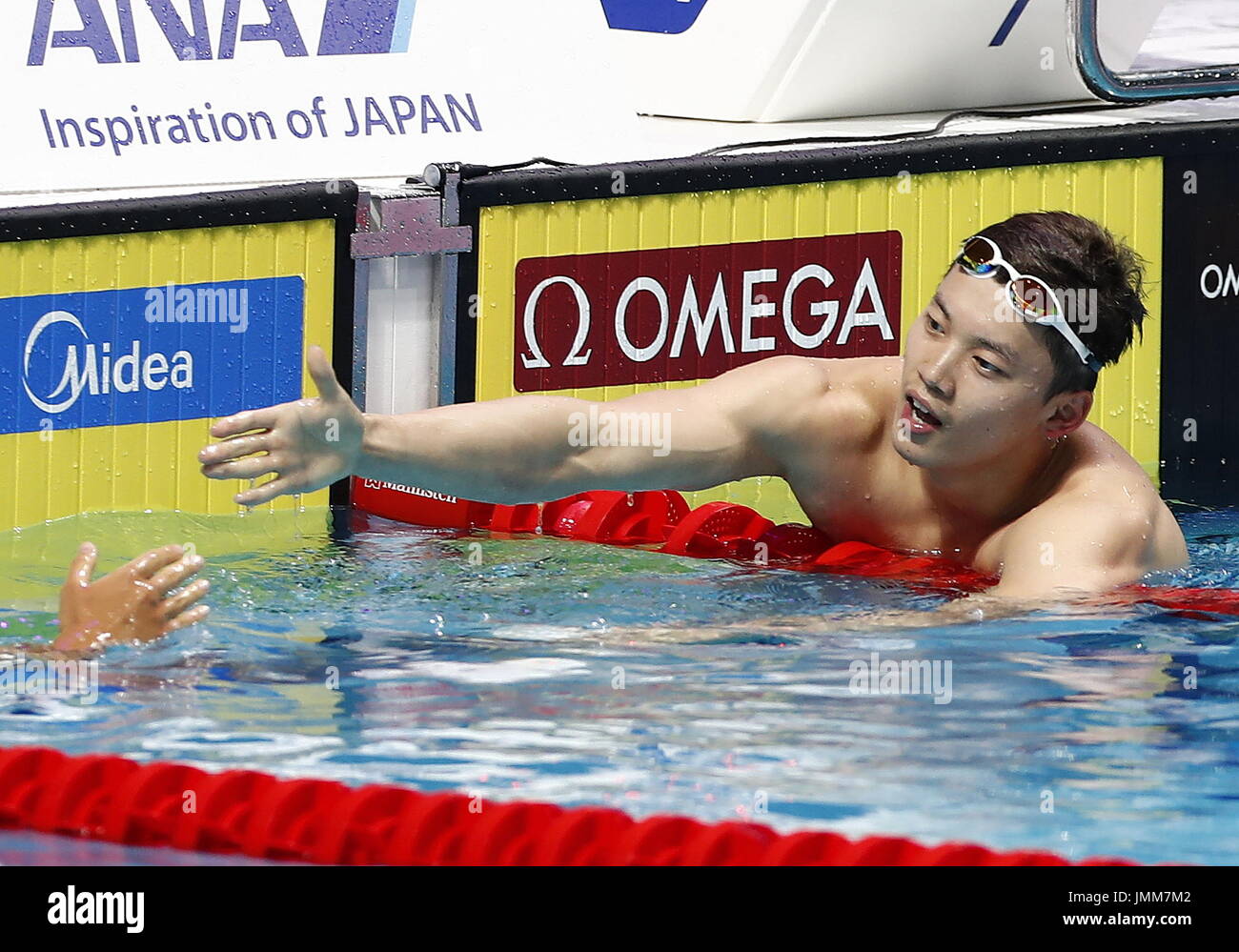 Swimmer shakes hi-res stock photography and images - Alamy