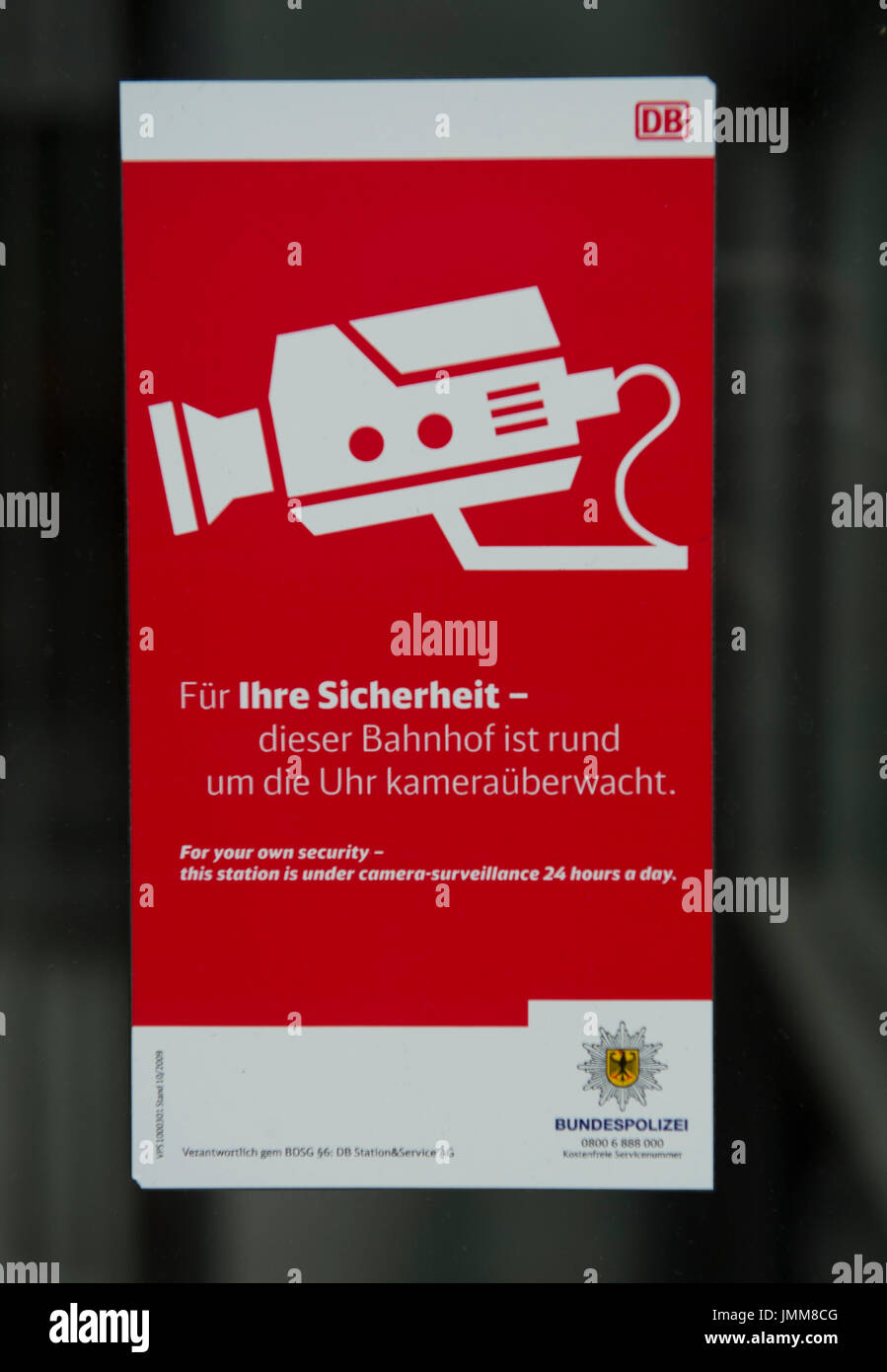 Berlin, Germany. 27th July, 2017. The symbol of a surveillance camera ...