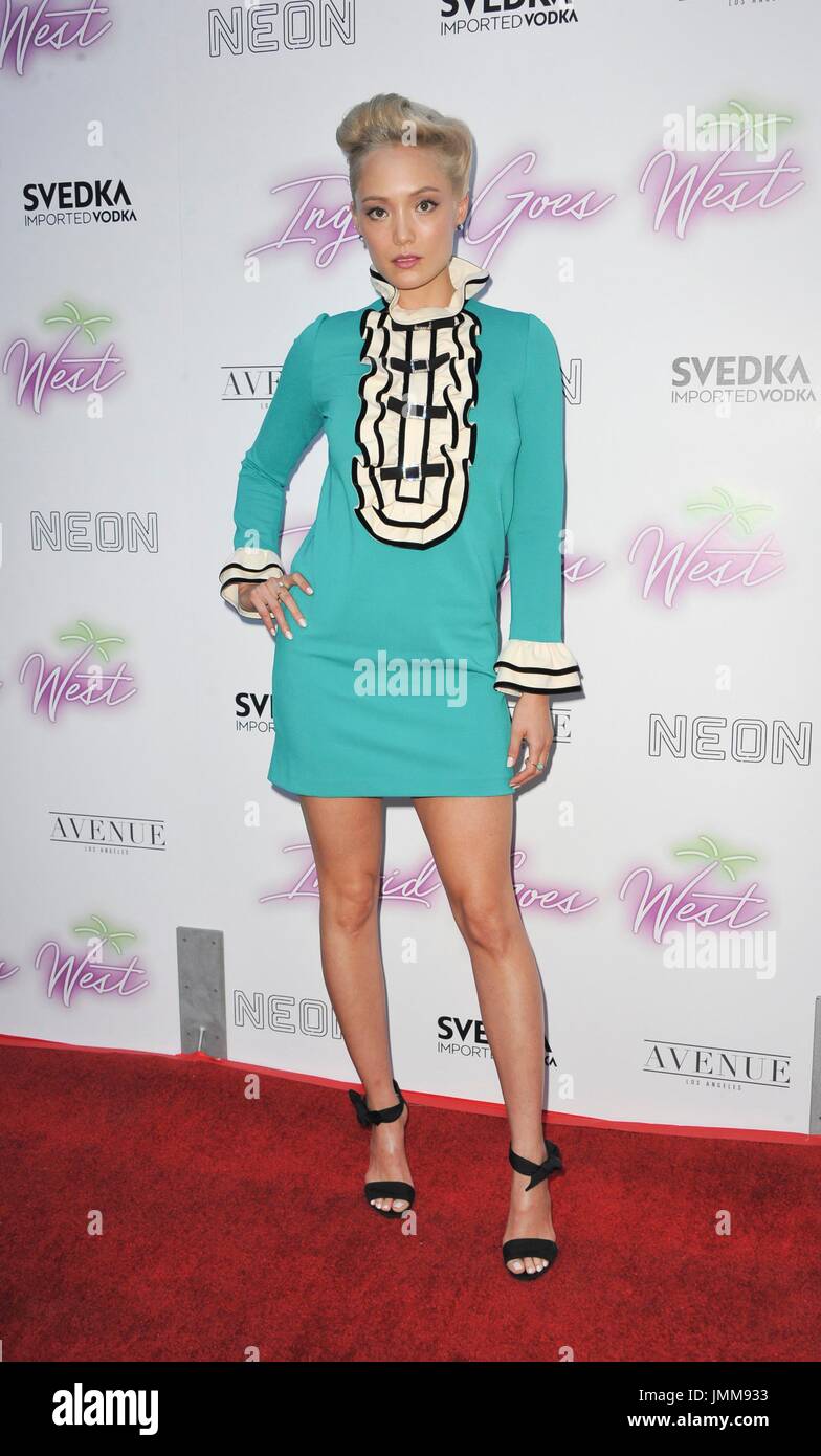 Los Angeles, CA, USA. 27th July, 2017. Pom Klementieff at arrivals for ...
