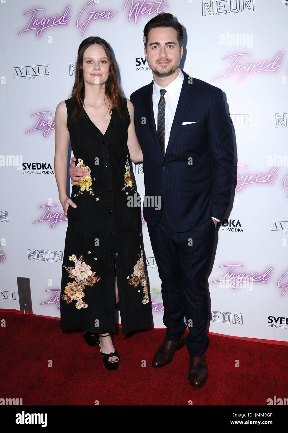 27 July 2017 - Hollywood, California - Sarah Ramos, Matt Spicer ...