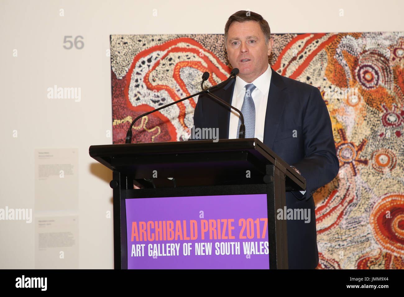 Sydney, Australia. 28 July 2017. Mark Whelan, Group Executive ...