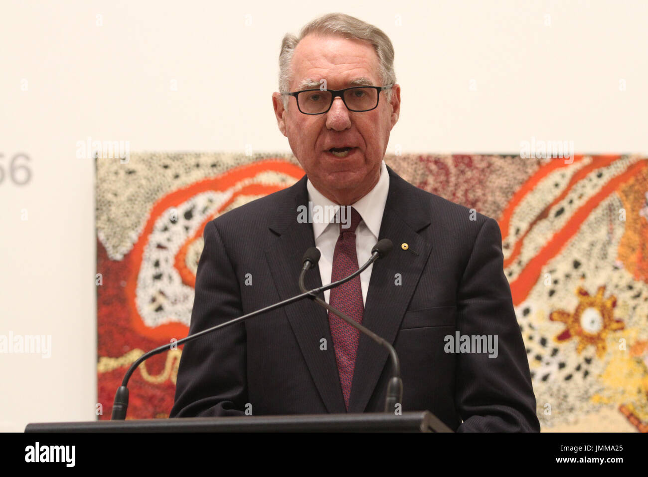 Sydney, Australia. 28 July 2017. David Gonski, Art Gallery of NSW Board ...