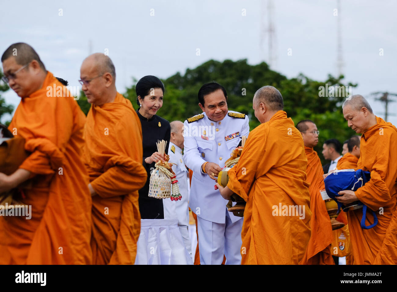 Bangkok, Thailand. 28th July, 2017. Thai Prime Minister Prayuth Chan ...