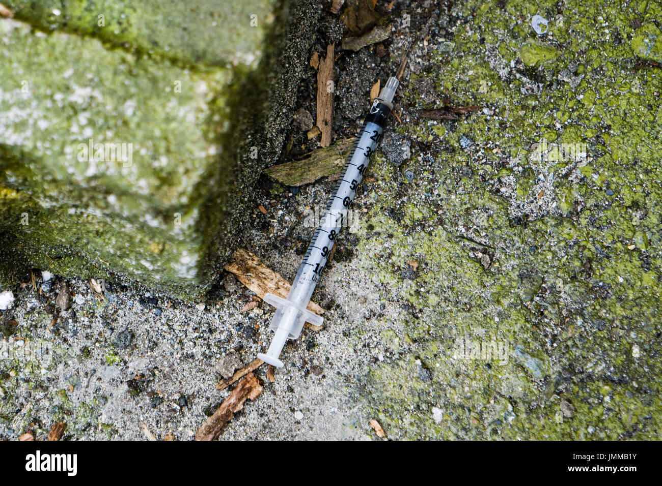 Used needle hi-res stock photography and images - Alamy