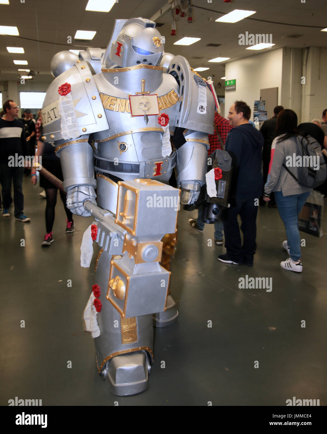 Spiderman london comic con hi-res stock photography and images - Alamy