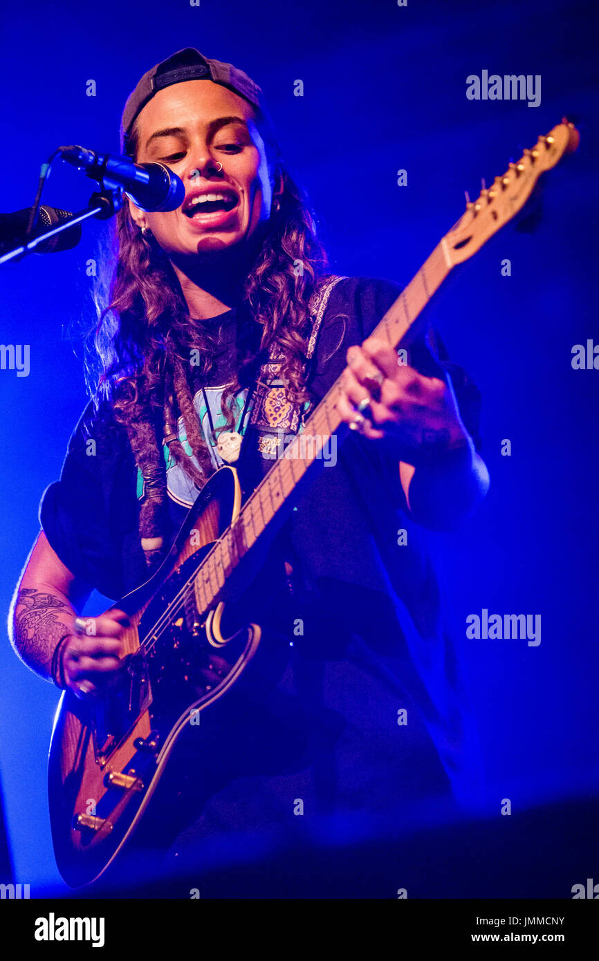Milan, Italy. 27th July, 2017. The Australian singer/songwriter and ...