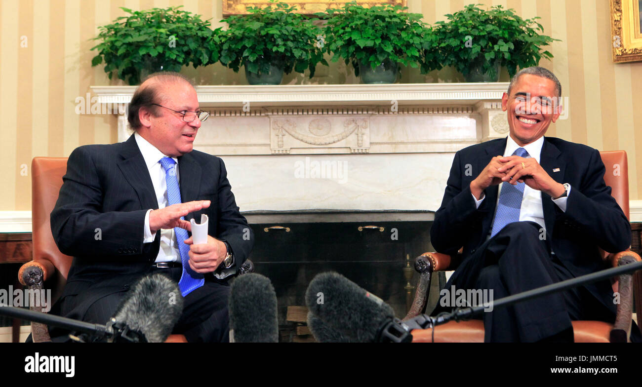 United States President Barack Obama meets with Prime Minister Nawaz ...