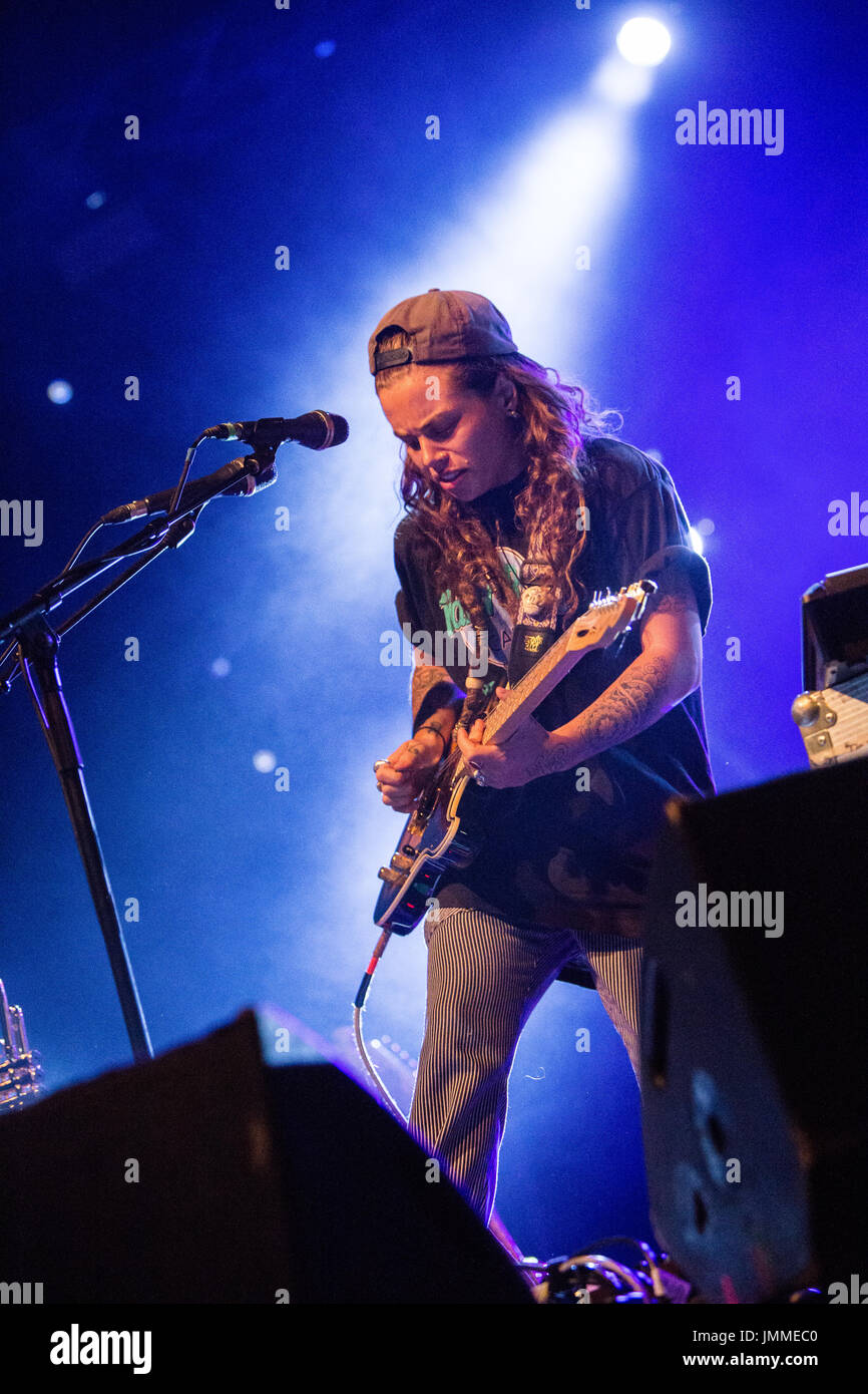 Milan, Italy. 27th July, 2017. The Australian singer/songwriter and ...