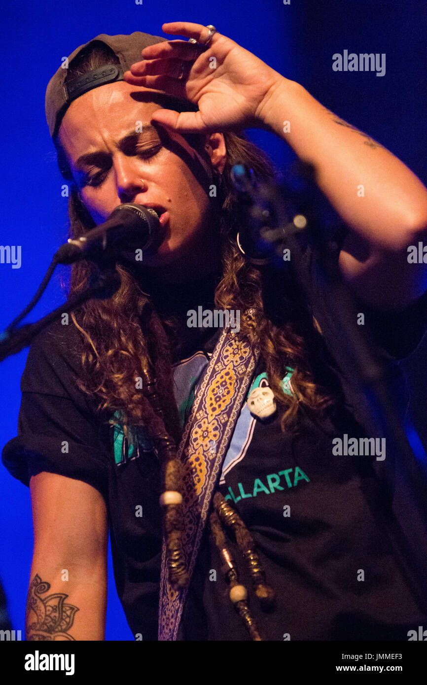 Milan, Italy. 27th July, 2017. The Australian singer/songwriter and ...