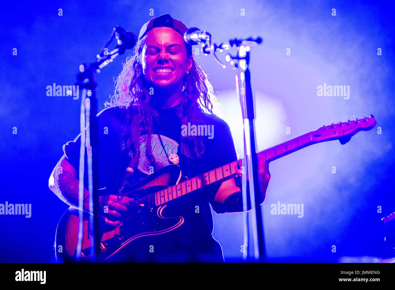 Milan, Italy. 27th July, 2017. The Australian singer/songwriter and ...