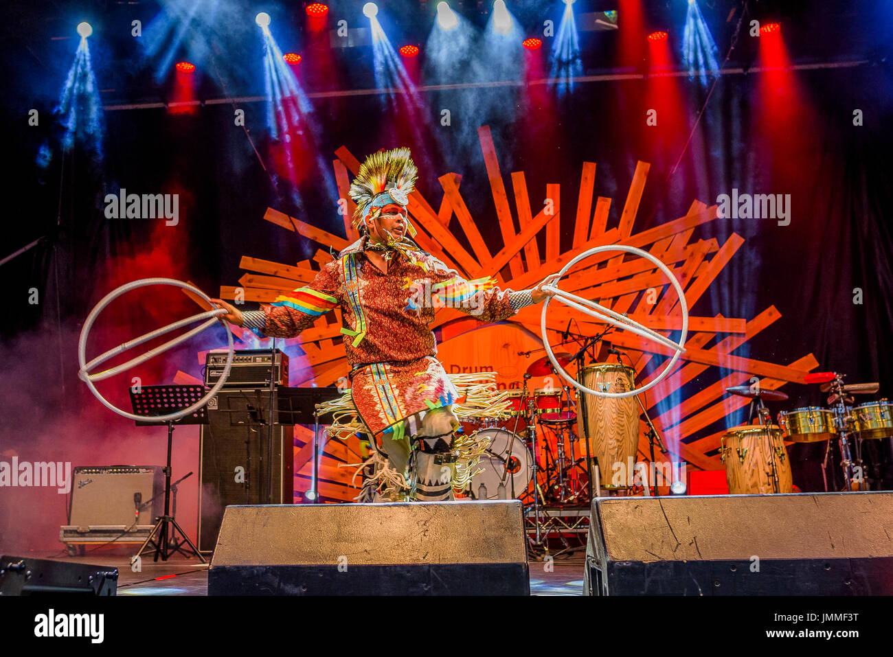 Hoop Dancer Dallas Arcand, Drums over the Salish Sea multi-cultural ...