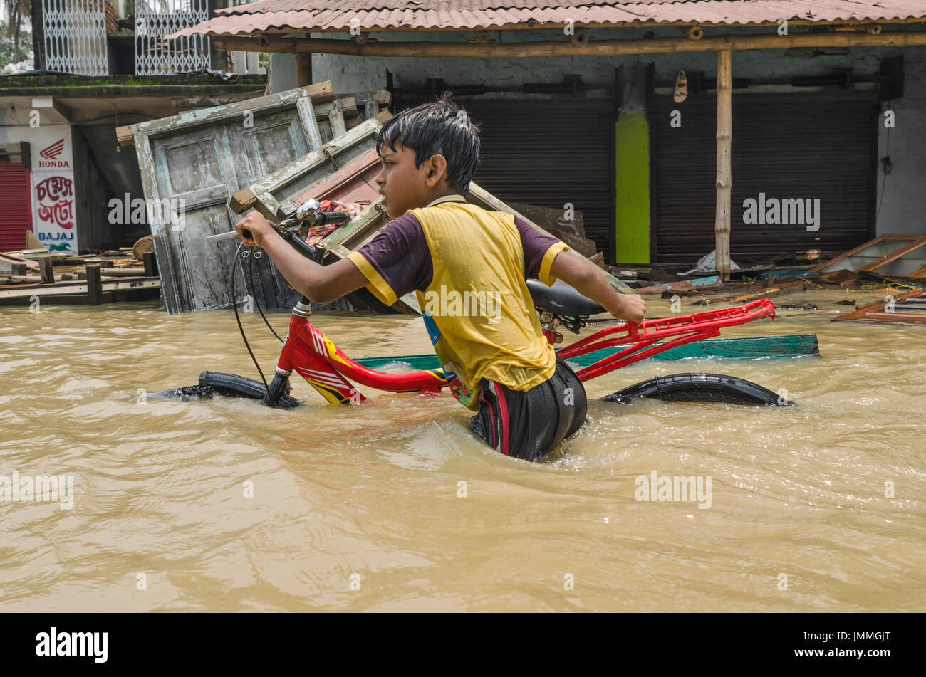 West bengal flood hi-res stock photography and images - Alamy