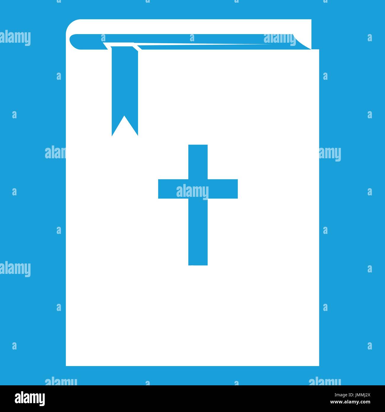 Bible icon white Stock Vector Image & Art - Alamy