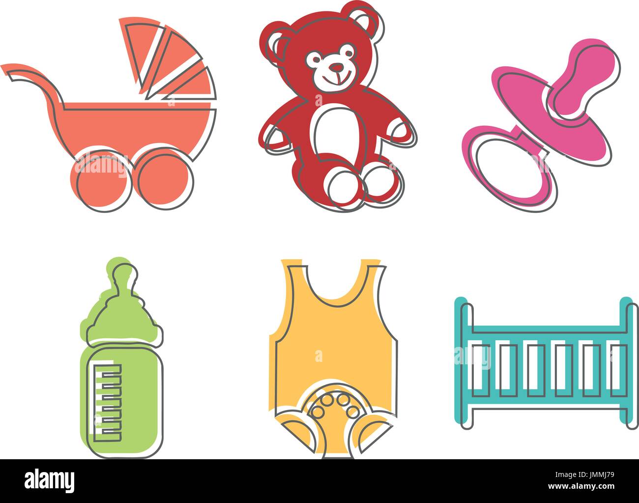 Baby babies parents Stock Vector Images - Alamy