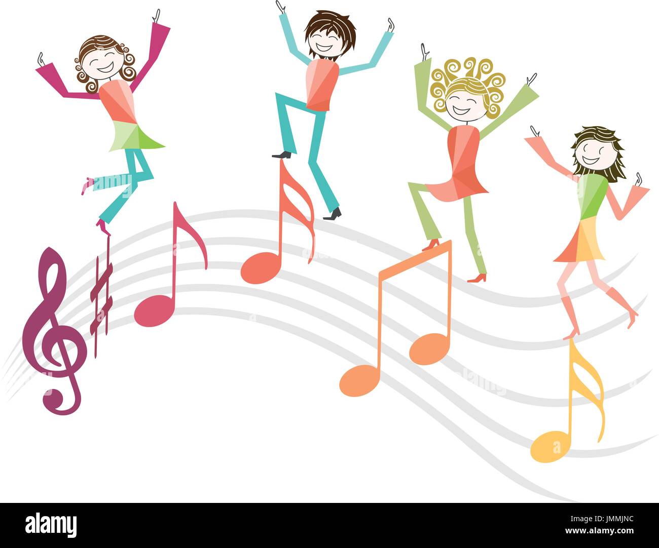 Musical partition Stock Vector Images - Alamy