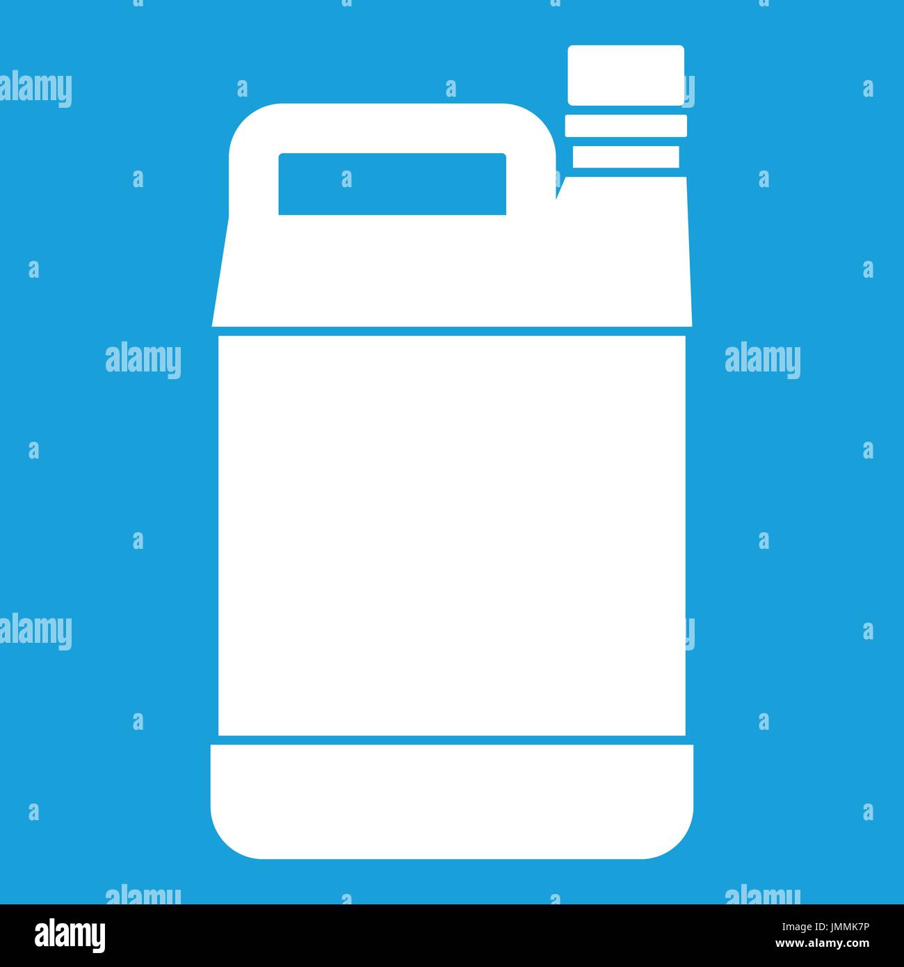 Jerrycan icon white Stock Vector Image & Art - Alamy