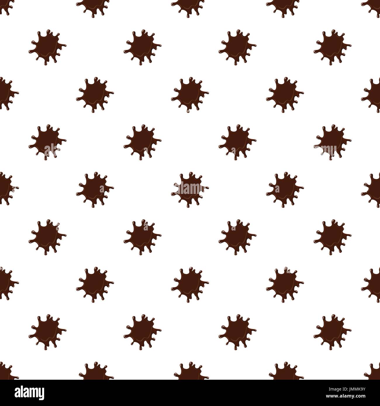 Spot of milk chocolate pattern Stock Vector Image & Art - Alamy
