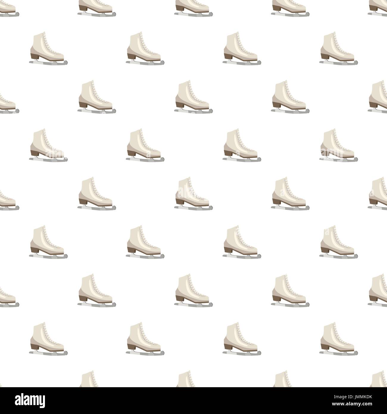 White figure skates pattern Stock Vector Image & Art - Alamy