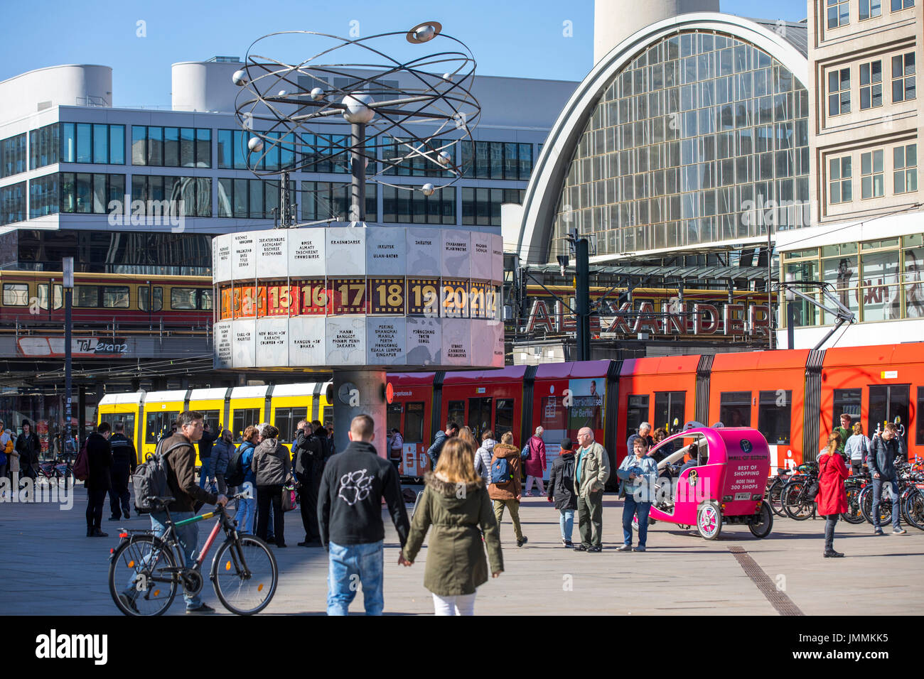 Berlin, Germany, Alexander Square, downtown, Mitte district, Berlin TV ...