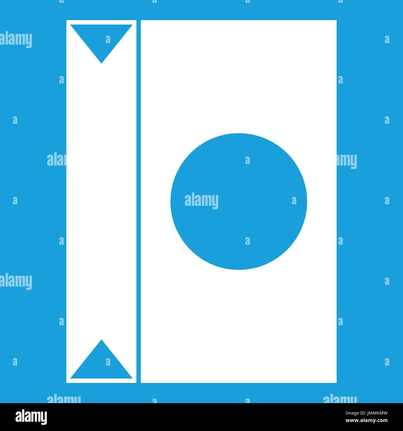 Big package icon white Stock Vector Image & Art - Alamy