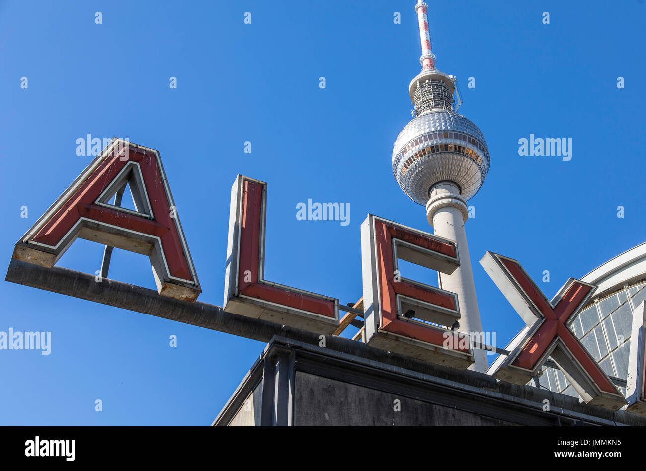 Berlin, Germany, Alexander Square, downtown, Mitte district, Berlin TV ...