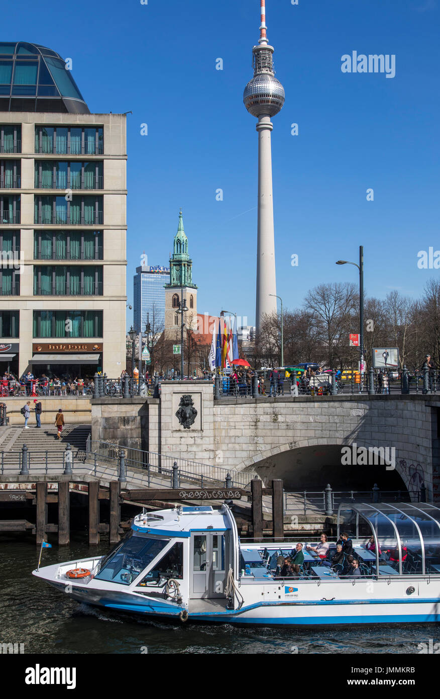 Berlin, Germany, Alexander Square, downtown, Mitte district, Berlin TV ...