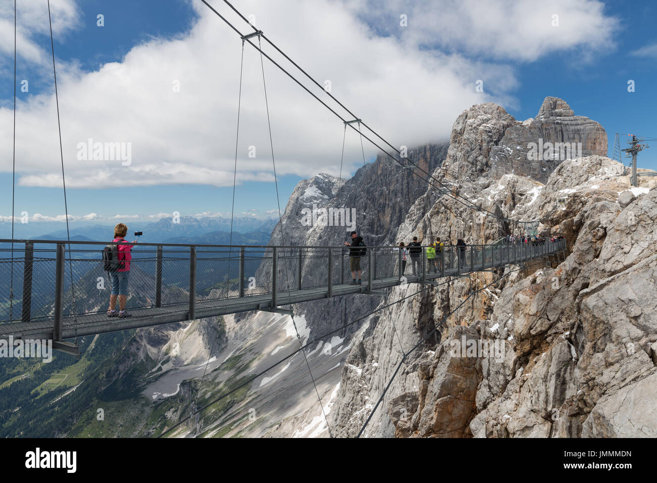 Skywalk dachstein hi-res stock photography and images - Alamy