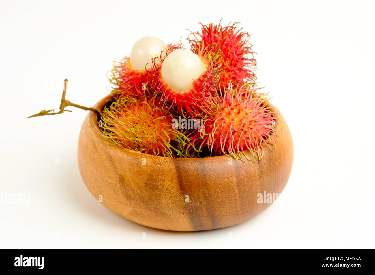Fresh red rambutan fruit Stock Photo - Alamy