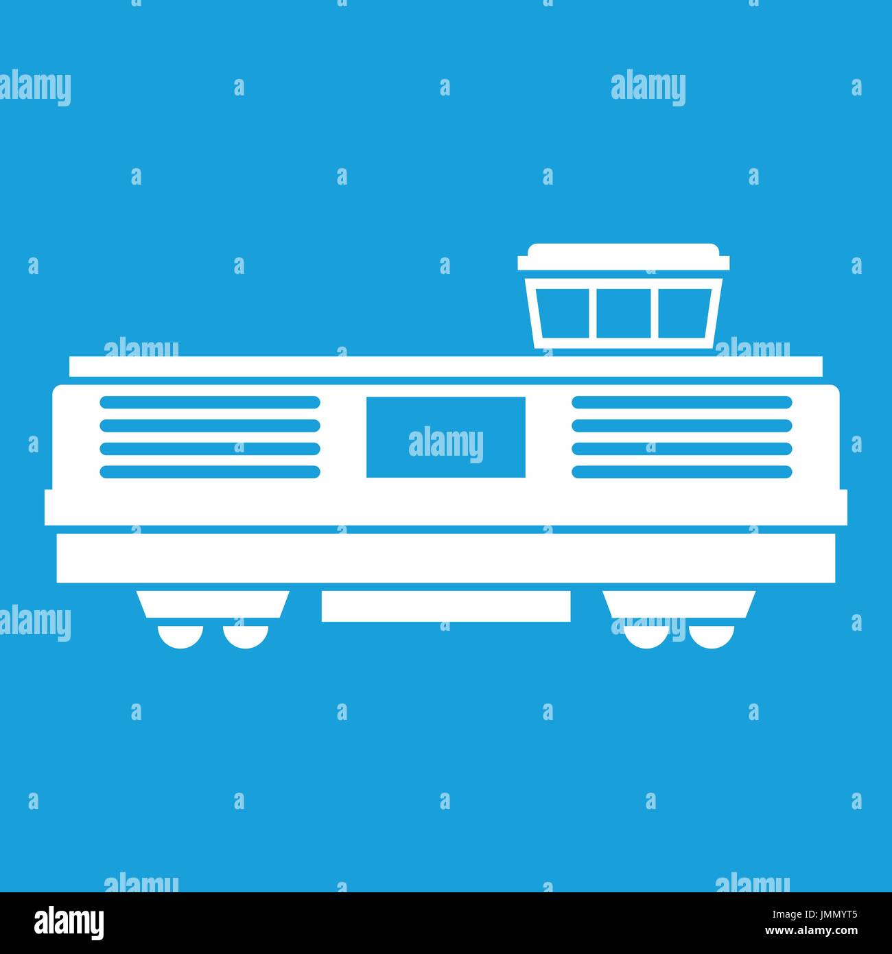 Freight train icon white Stock Vector Image & Art - Alamy