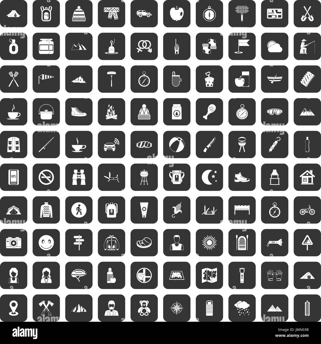 Camping gloves Stock Vector Images - Alamy