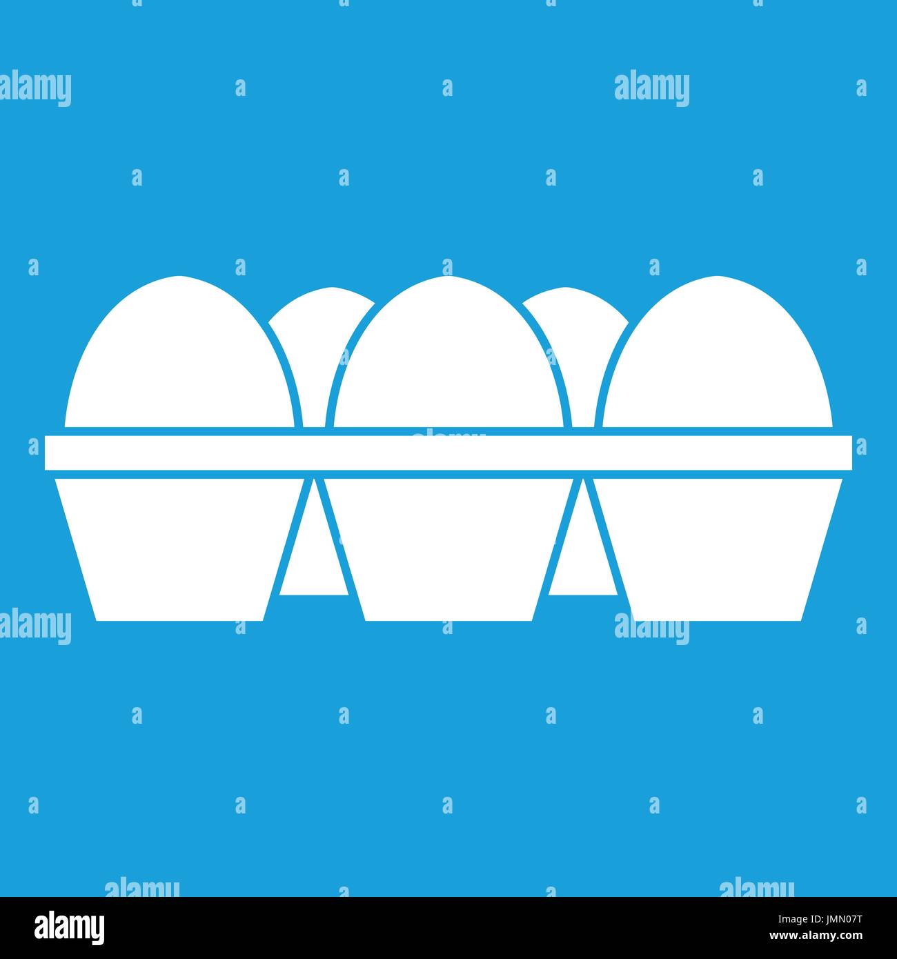 Blue egg tray Stock Vector Images - Alamy