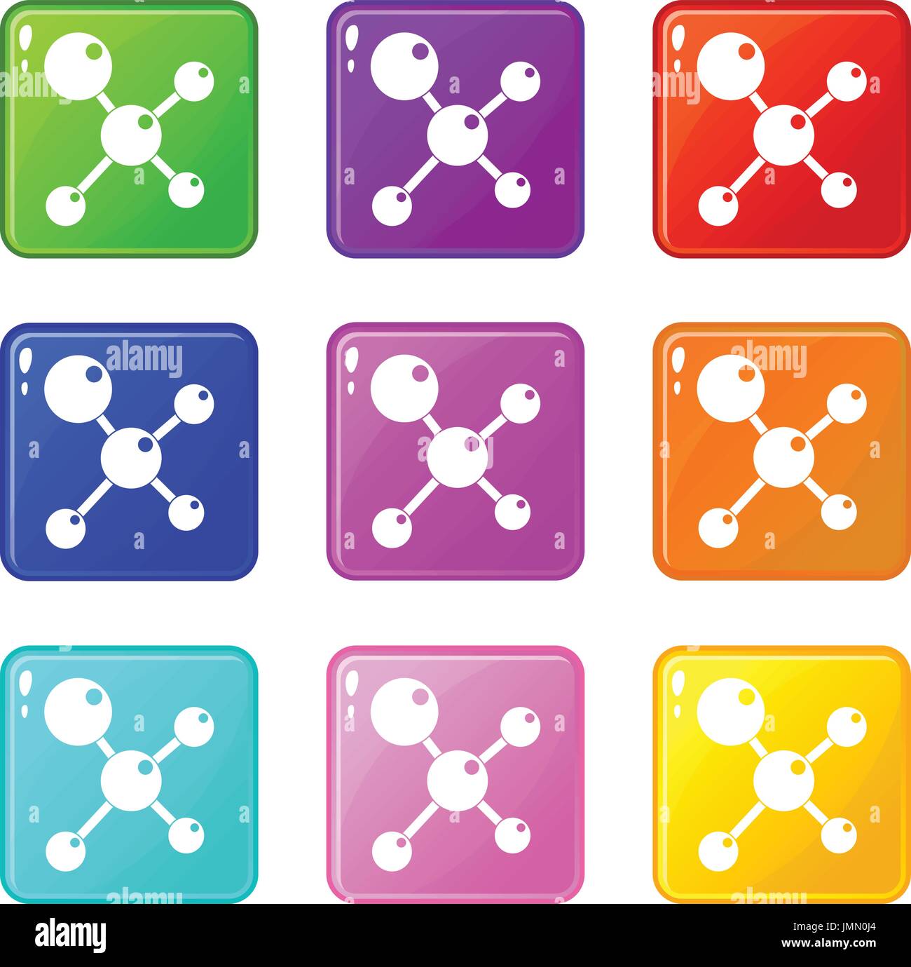 Chemical and physical molecules set 9 Stock Vector Image & Art - Alamy