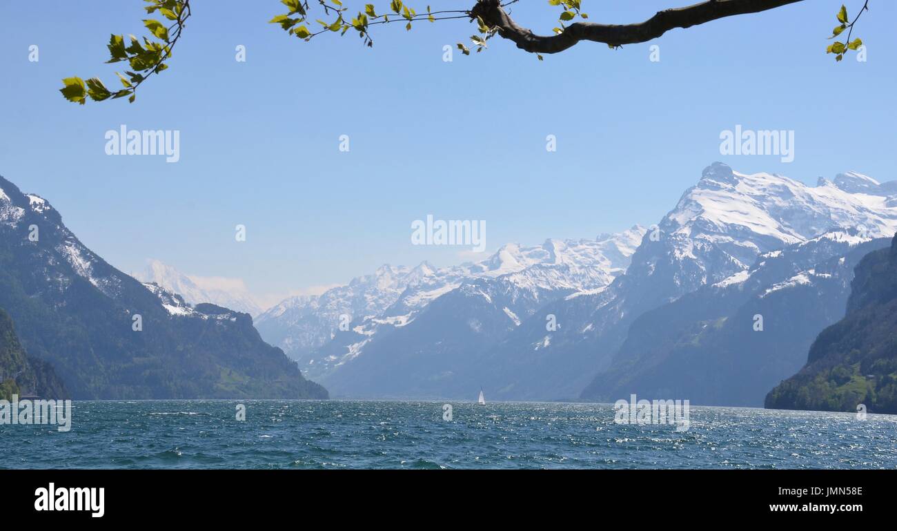 Swiss alps fresh snow hi-res stock photography and images - Alamy