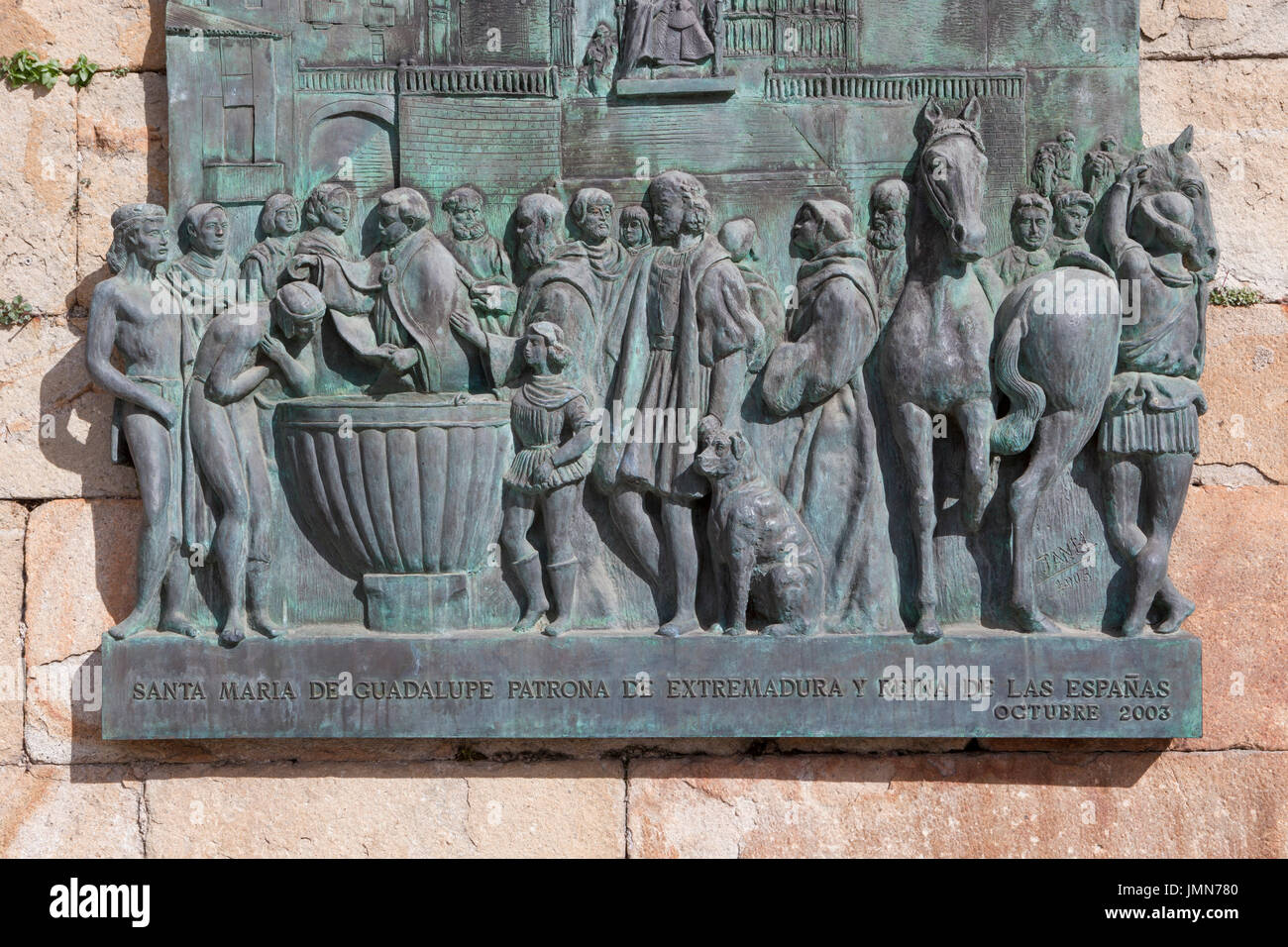Baptism of native american indians hi-res stock photography and images ...