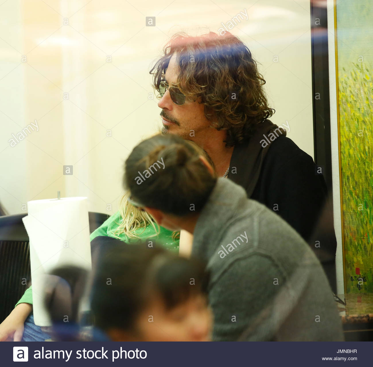 Chris Cornell And Wife Vicky Cornell Stock Photos & Chris Cornell And ...