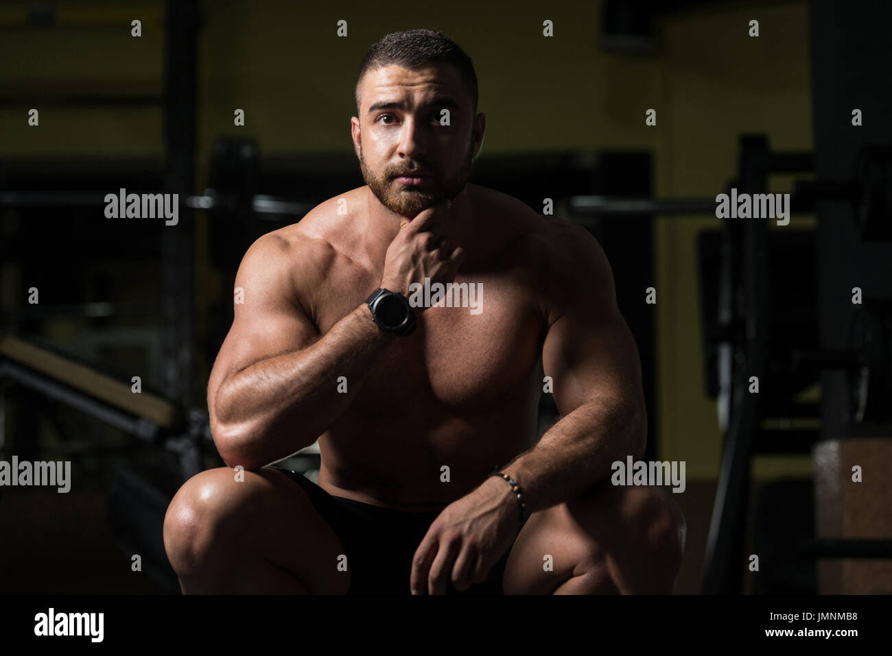 Handsome Good Looking And Attractive Young Man With Muscular Body ...