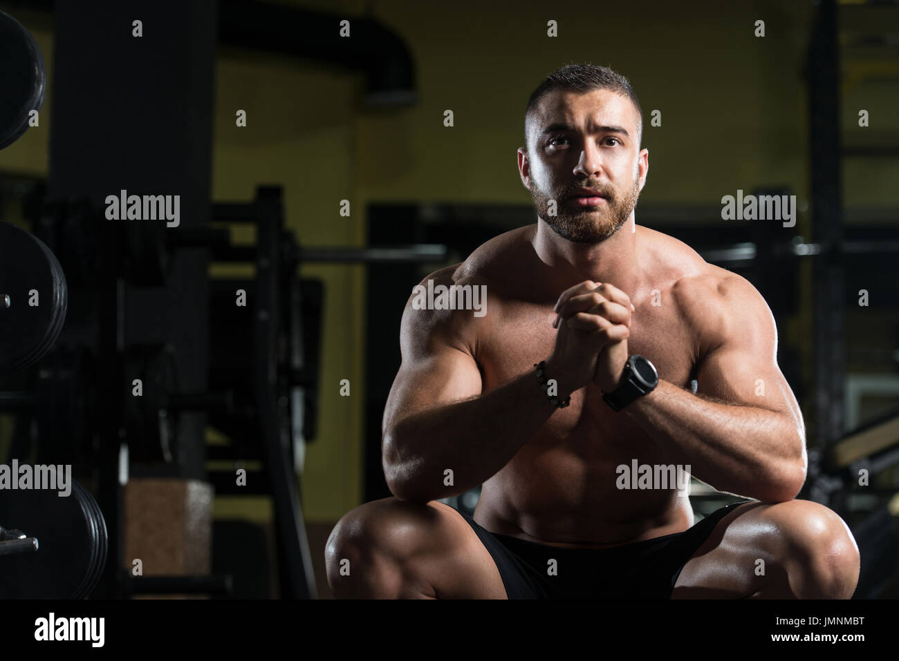 Handsome Good Looking And Attractive Young Man With Muscular Body ...