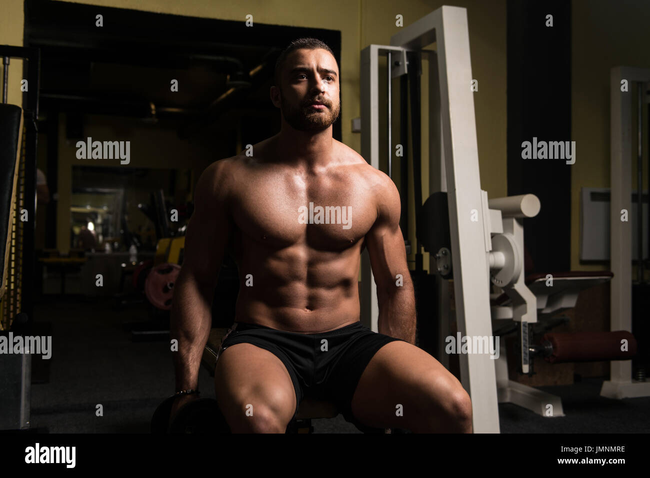 Handsome Good Looking And Attractive Young Man With Muscular Body ...