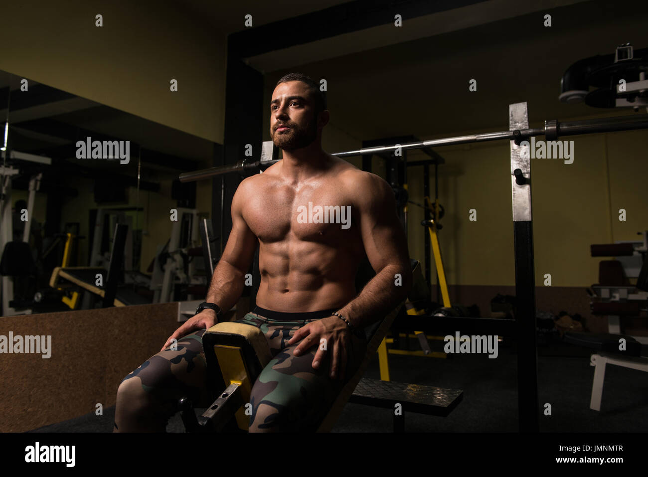 Handsome Good Looking And Attractive Young Man With Muscular Body ...