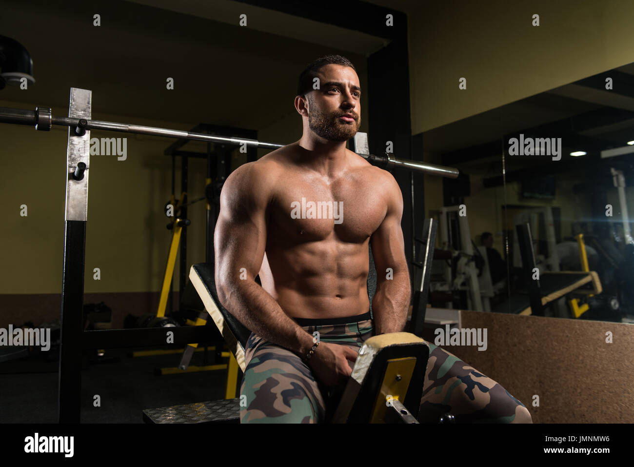 Handsome Good Looking And Attractive Young Man With Muscular Body ...