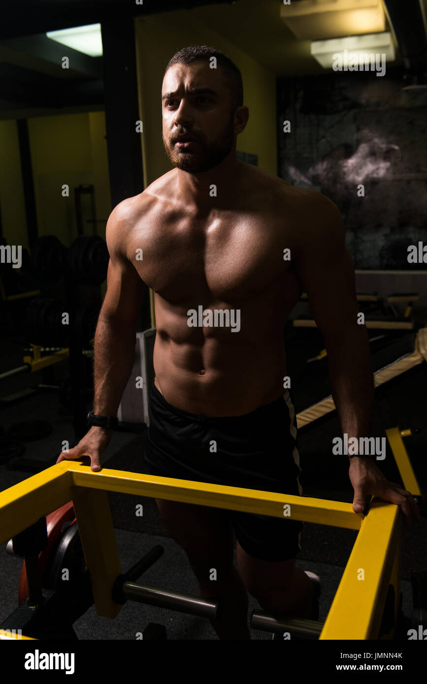 Handsome Good Looking And Attractive Young Man With Muscular Body ...