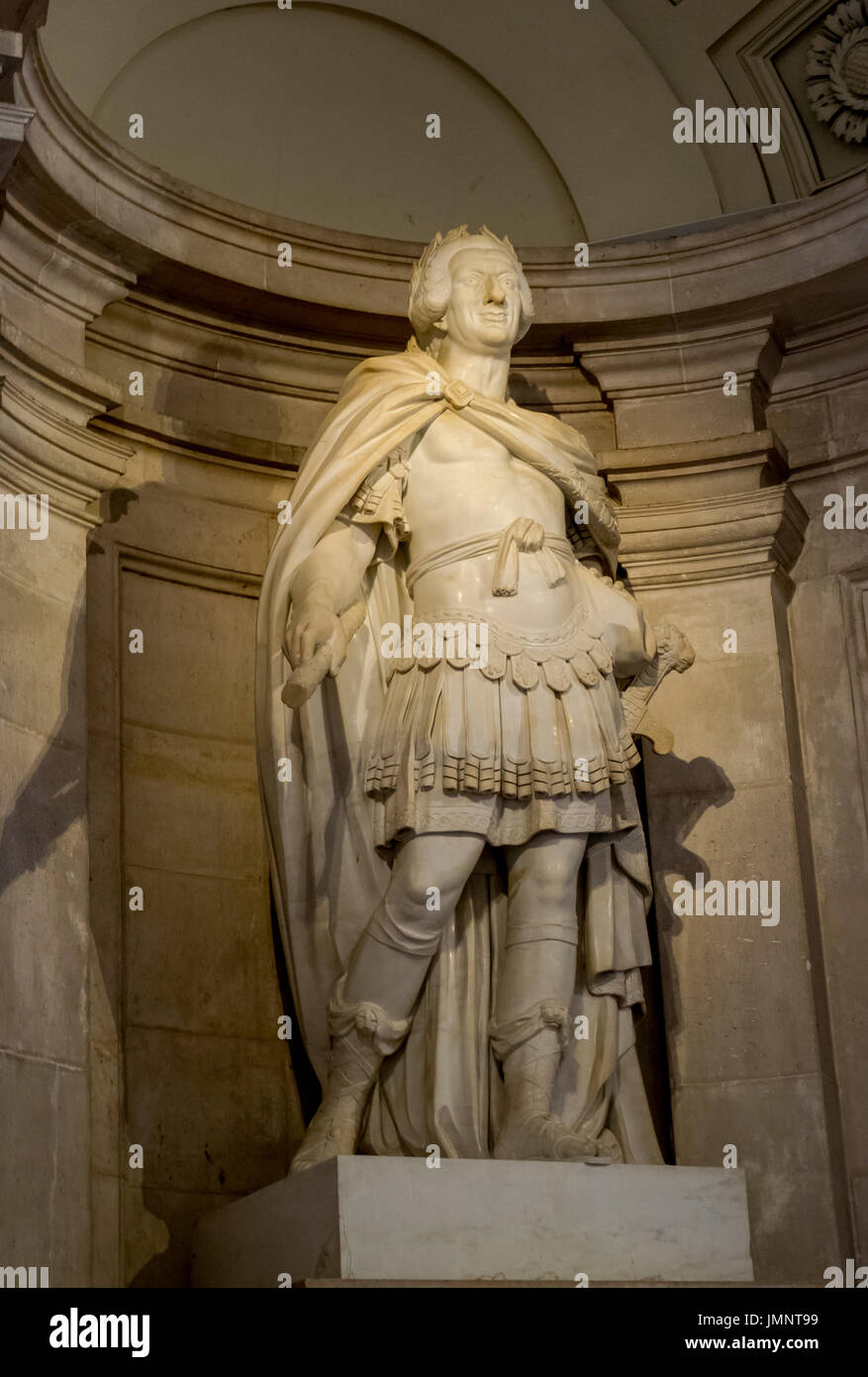 Statue inside spanish royal palace; Madrid, Spain Stock Photo - Alamy